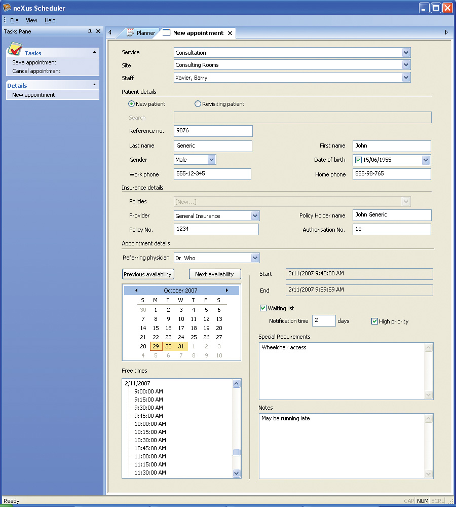 Profusion neXus Scheduler – Compumedics