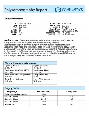 Profusion Sleep Software – Compumedics