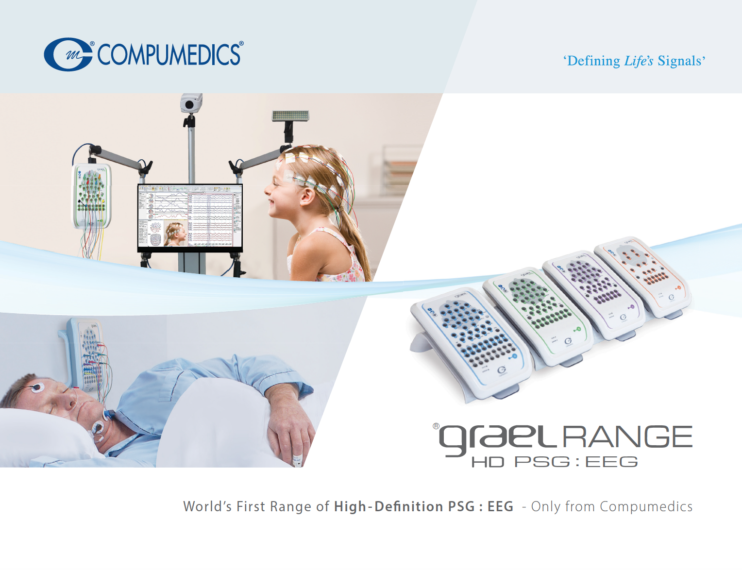 USA Sleep 2022 Conference Contact/Brochure page with Sleep 2022 logo – Compumedics